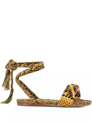 AMAMBAIH Paula Sandals - Yellow