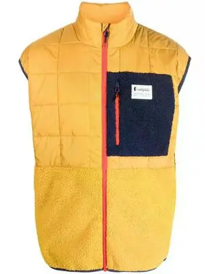 COTOPAXI Logo-patch Padded Gilet - Yellow