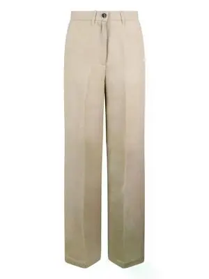 NINE:INTHE:MORNING Pressed-crease Trousers - Brown