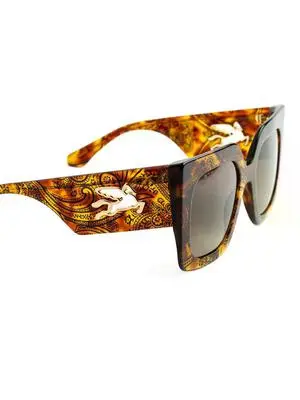 Etro Square Frame Sunglasses
