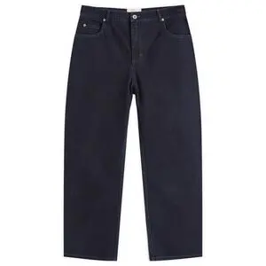 Folk Knee Length Jeans For Men