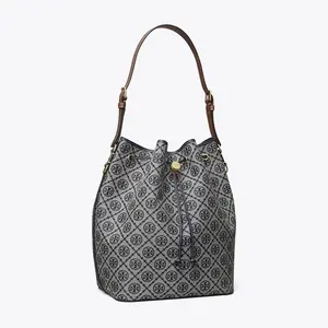 Tory Burch T Monogram Oversized Bucket Bag