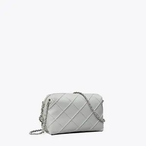 Tory Burch Fleming Soft Crossbody Bag - Gray