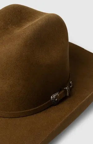 MANELA Manuela The Boss Premier Cowboy Hat - Brown
