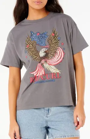 Rip Curl Graphic Cotton T-shirt