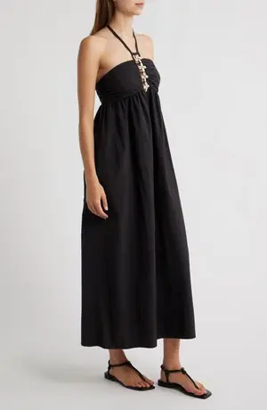 Rails Palazzo Halter Midi Dress