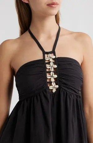 Rails Palazzo Halter Midi Dress