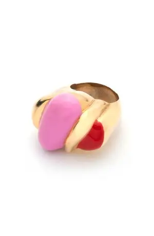 STERLING KING Bellmer Enamel Ring
