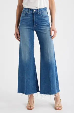 Madewell Flared Wide-leg Jeans