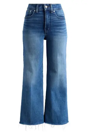 Madewell Flared Wide-leg Jeans