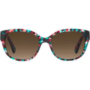 Kate Spade New York Gradient Round Sunglasses - Havana Multicolor