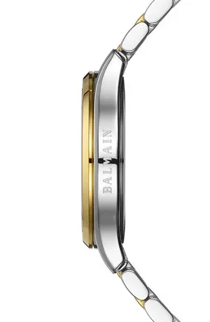 BALMAIN WATCHES Diamond Two-tone Bracelet Watch