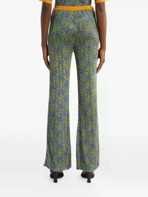 Etro Printed Knitted Trousers
