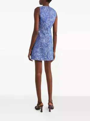 Etro Patterned Jacquard Mini Dress