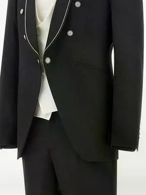 CARLO PIGNATELLI Four-piece Ceremony Suit - Black