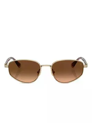 Brunello Cucinelli Oval Frame Sunglasses