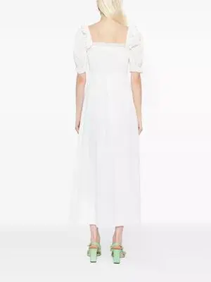 Hill House Home The Scarlett Midi Dress - White