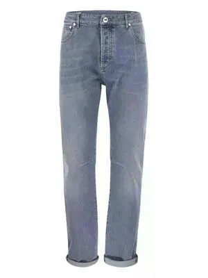 Brunello Cucinelli Turn-up Jeans