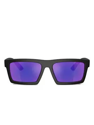 Prada Rectangle-frame Sunglasses - Black