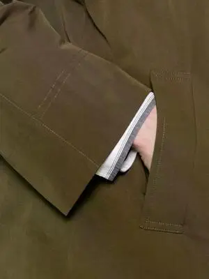 Aspesi Water-repellent Coat - Green