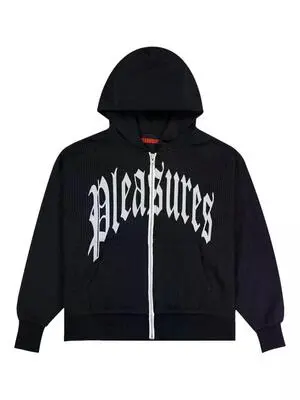 PLEASURES Printed Zip Hoodie