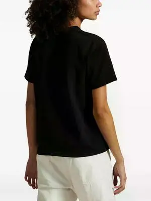 Polo Ralph Lauren Logo-embroidered T-shirt - Black