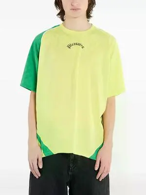 PLEASURES Late Sport T-shirt - Yellow