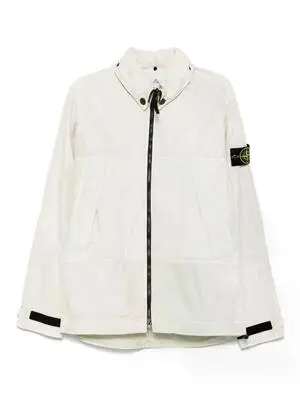 Stone Island Plated Ovd Raw-linen Jacket