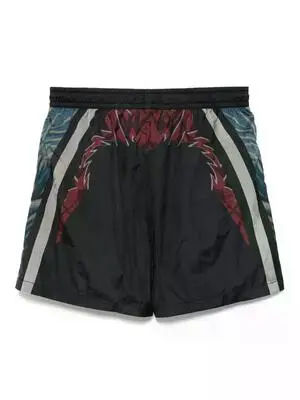 STAIN SHADE Graphic-print Swim Shorts