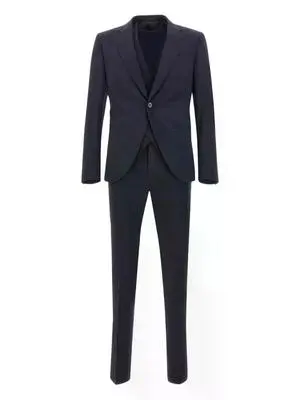 Corneliani Single-breasted Suit - Blue
