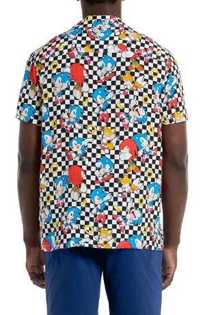 Opposuits Relaxed Fit Sonic The Hedgehog® Print Camp Shirt