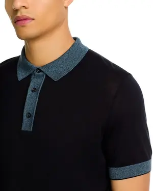 BOSS Camel L-jones Polo Shirt - Dark Blue