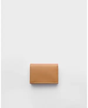 Prada Small Saffiano Leather Wallet - Brown