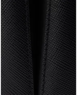 Prada Saffiano Leather Mini Bag - Black