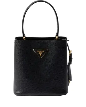 Prada Saffiano Leather Mini Bag - Black