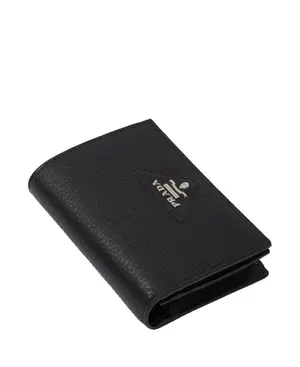 Prada Small Leather Wallet - Black