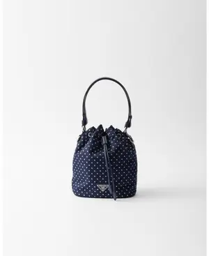 Prada Re-nylon Mini-bag With Studs