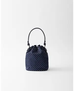 Prada Re-nylon Mini-bag With Studs