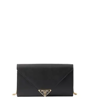 Prada Saffiano Leather Mini Bag - Black