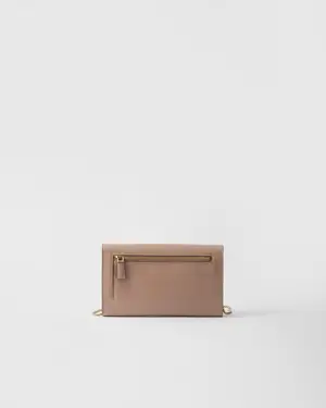 Prada Saffiano Leather Mini Bag - Powder