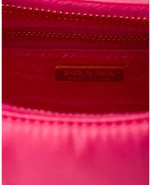Prada Re-edition 2005 Re-nylon And Saffiano Mini Bag - Dark Pink