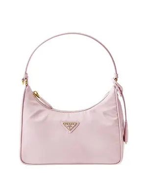 Prada Re-Edition 2005 Re-Nylon And Saffiano Mini Bag Light Pink