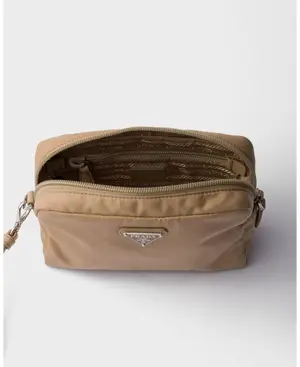 Prada Re-nylon Pouch - Brown