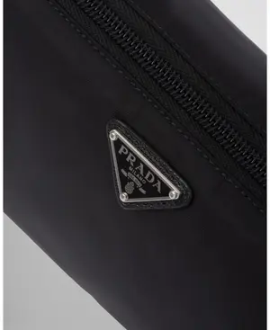 Prada Medium Re-nylon Pouch - Black