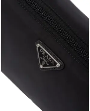 Prada Medium Re-nylon Pouch - Black