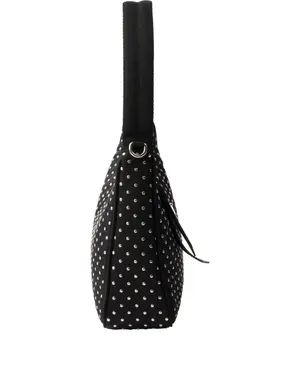 Prada Re-edition Re-nylon Mini Bag With Studs - Black
