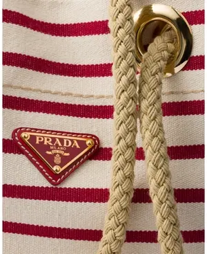 Prada Mariner Small Fabric Bucket Bag