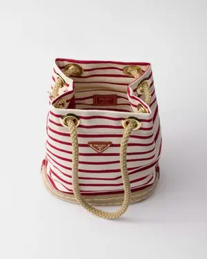 Prada Mariner Small Fabric Bucket Bag