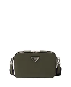 Prada Saffiano Leather Brique Bag - Green