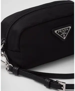 Prada Mini Re-nylon Pouch - Black